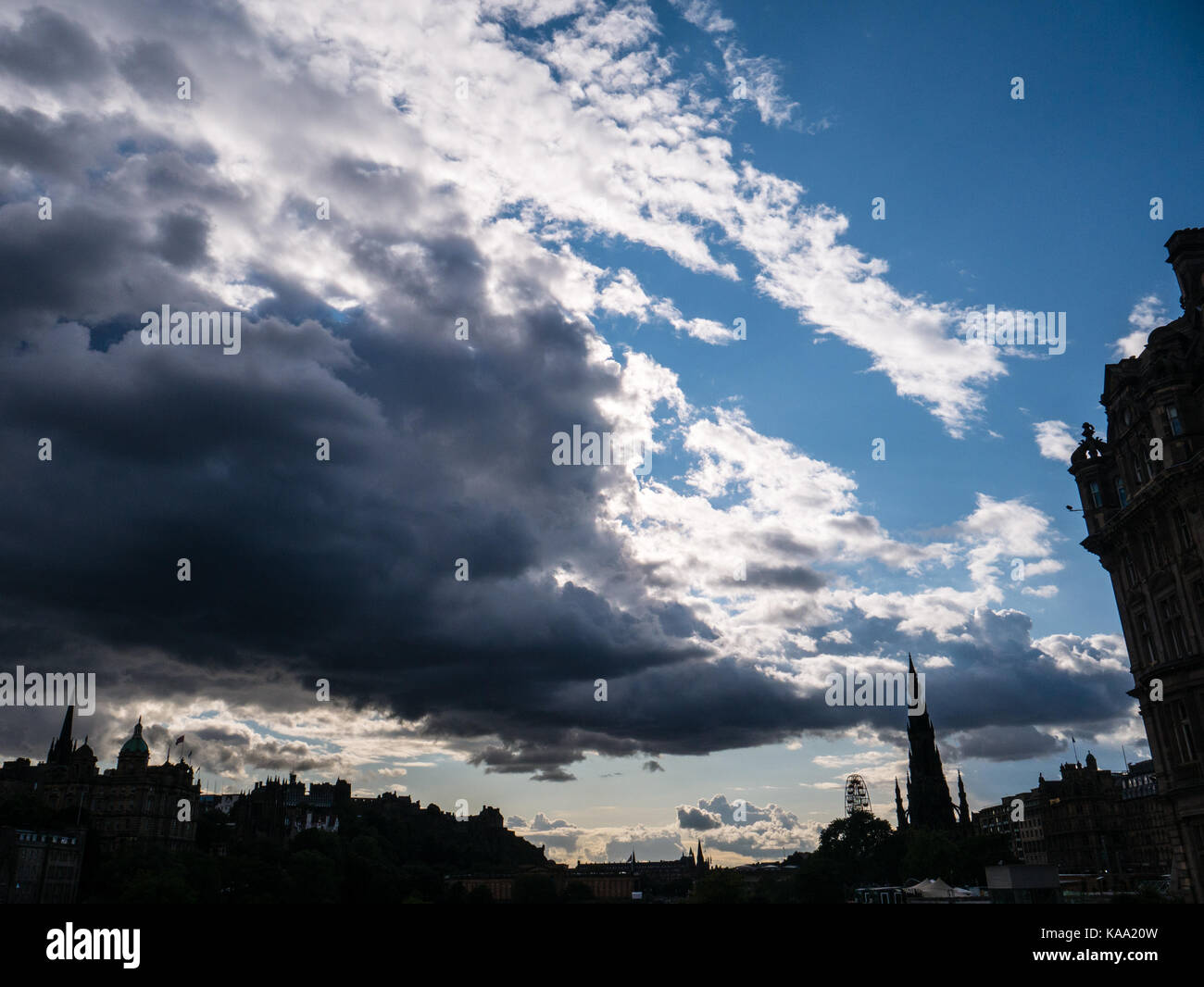 Scotland skyline stormy hi-res stock photography and images - Alamy