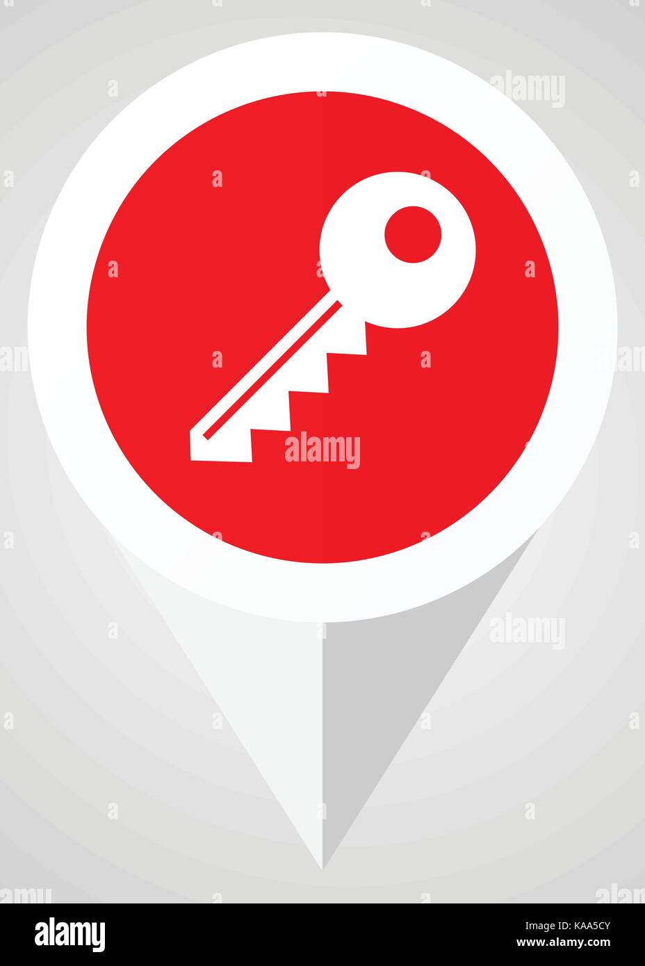 Map pointer lock icon hi-res stock photography and images - Alamy
