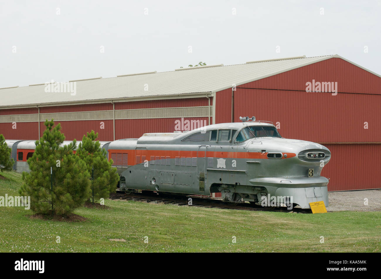 Railroad equipment at The Museum of Transportation near St Louis ...