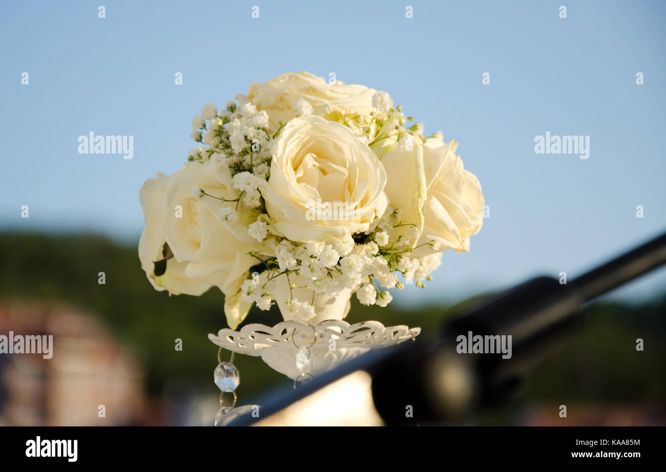 beautiful bouquet with yellow roses Stock Photo - Alamy