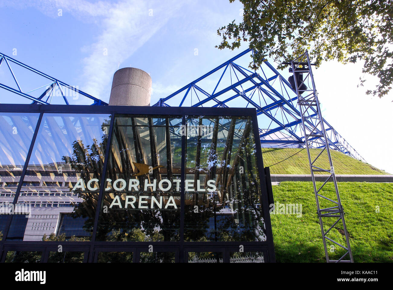 General view of Bercy Arena, Paris, France Stock Photo - Alamy