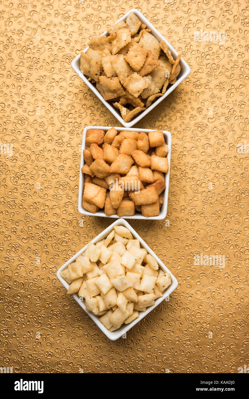 stock photo of variety of Shakkar pare Also Know as Shakkarpare ...