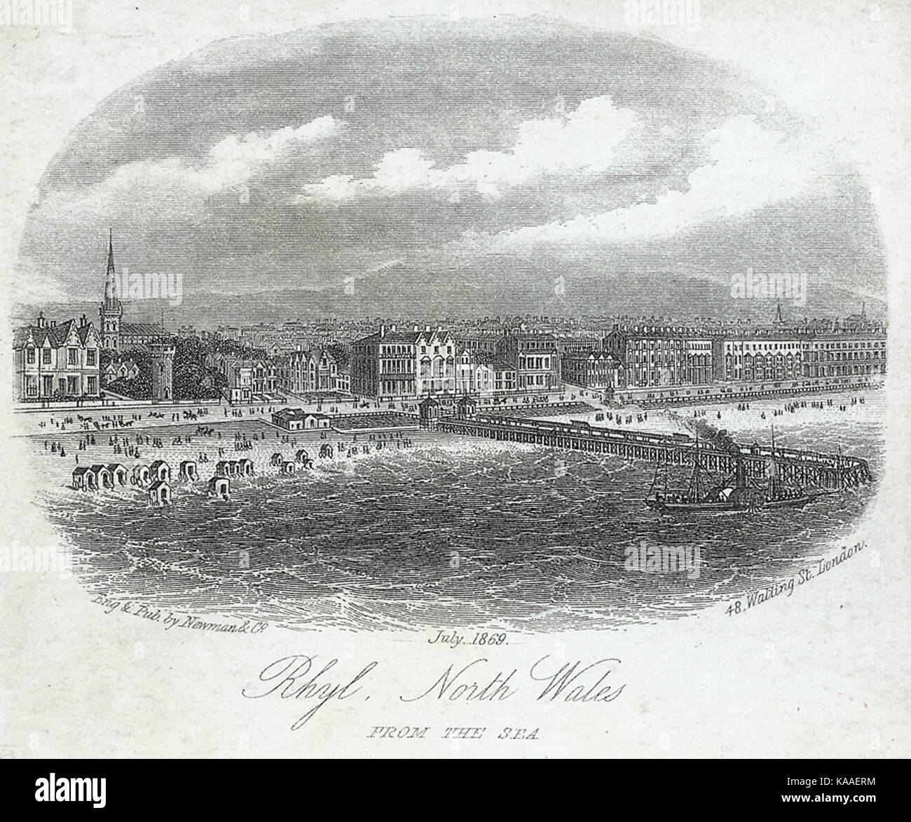 Map Of Rhyl High Resolution Stock Photography and Images - Alamy