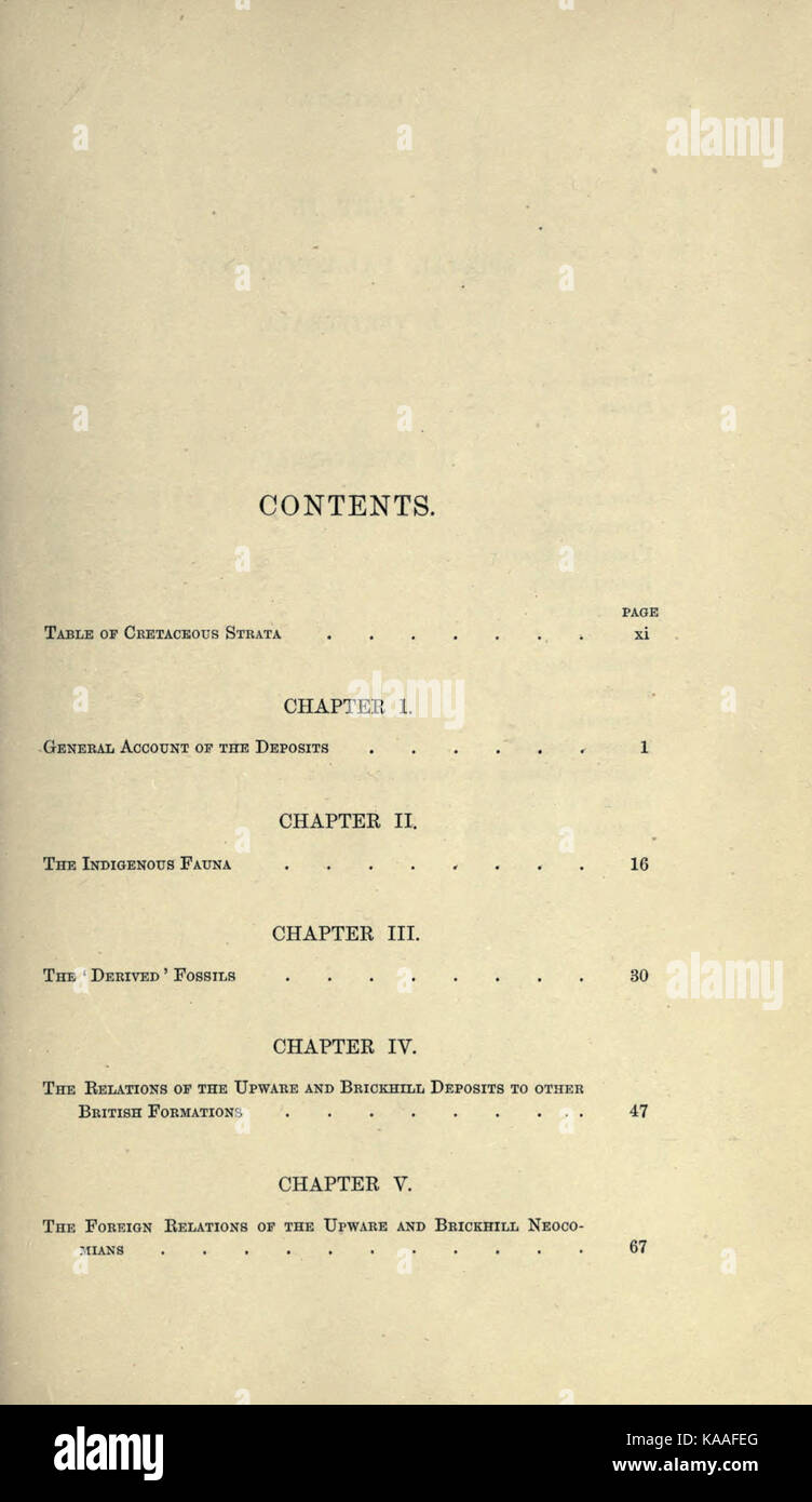 The fossils and palaeontological affinities of the Neocomian deposits ...