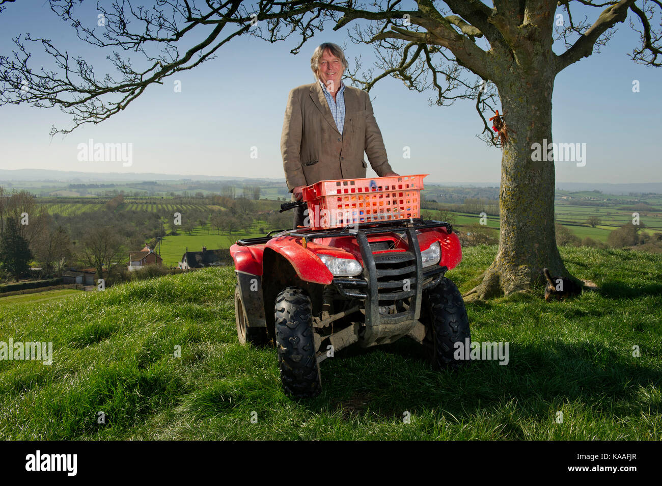 individualJulian Temperley, owner of the Burrow Hill Cider Farm and ...
