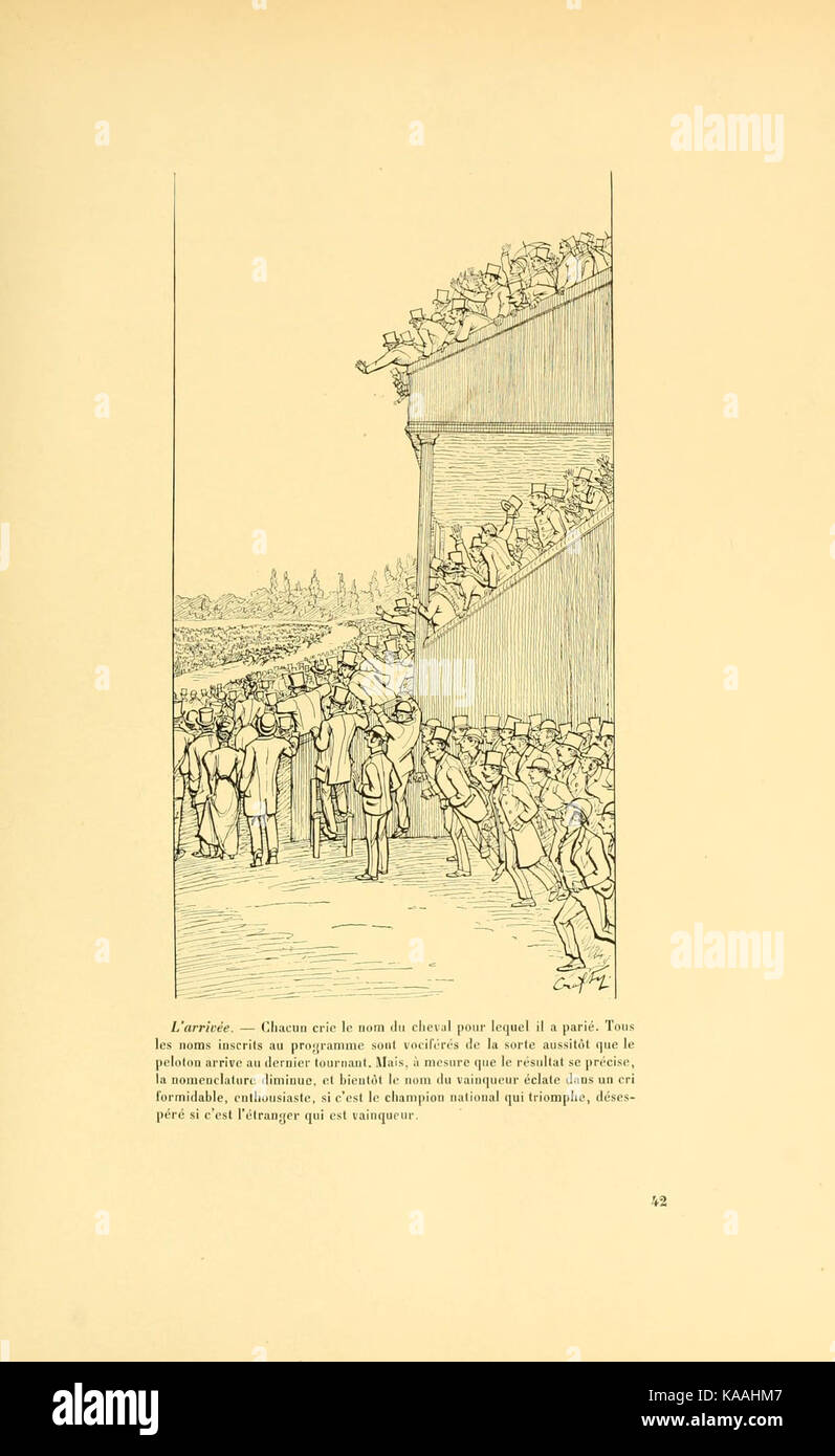 'Sur le turf' is a publication focused on the world of horse racing ...