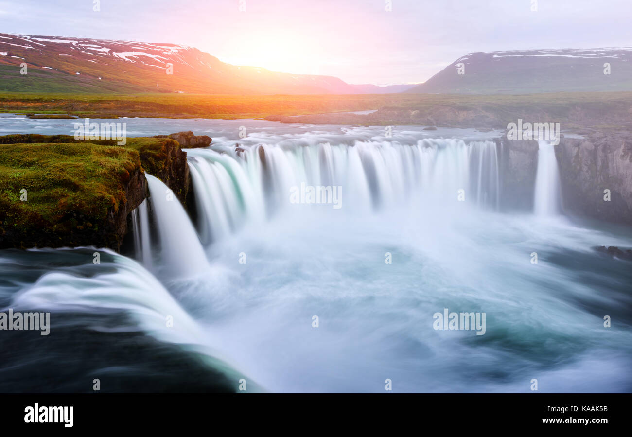 Godafoss waterfall hi-res stock photography and images - Alamy