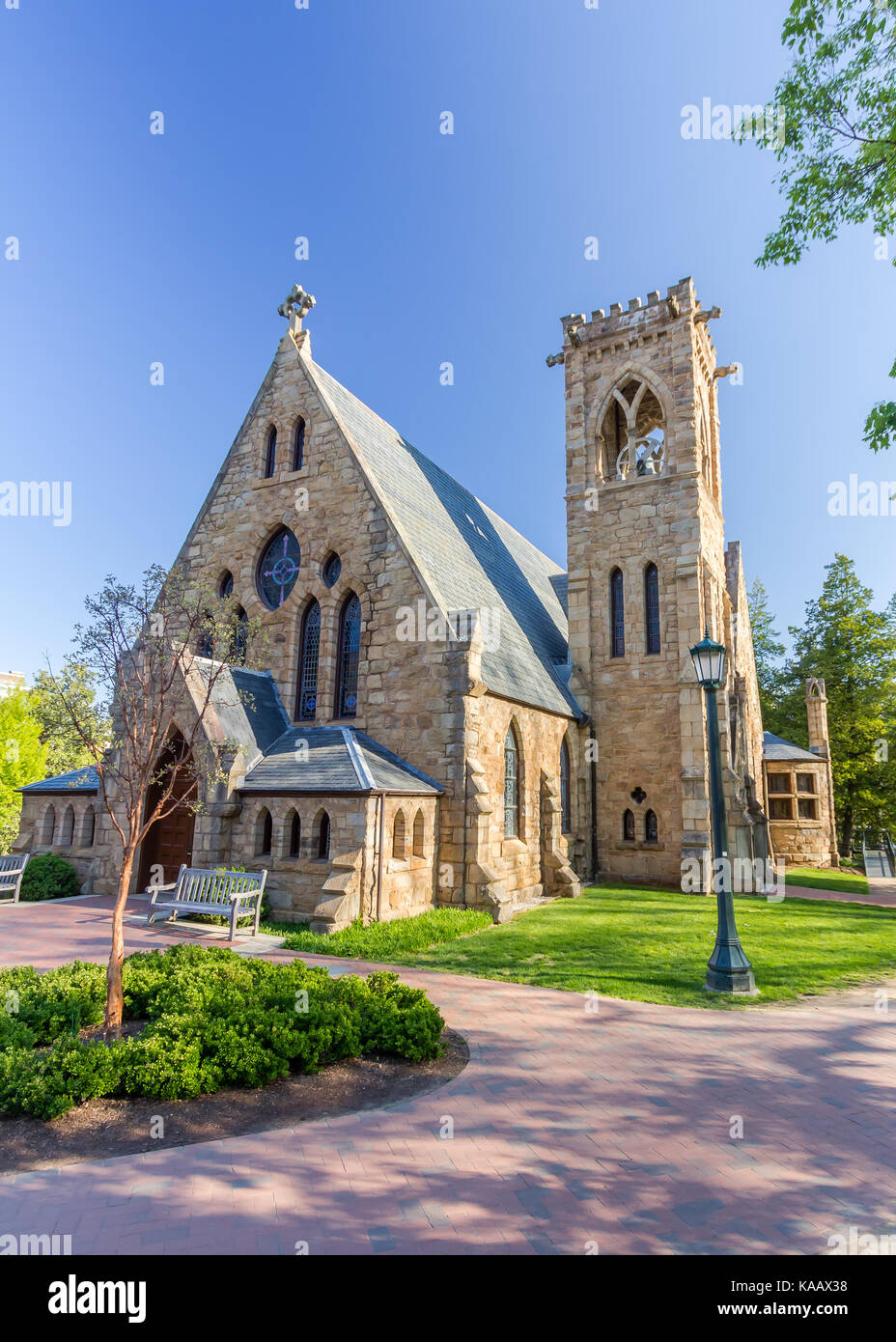 University Chapel at the University of Virginia in Charlottesville ...