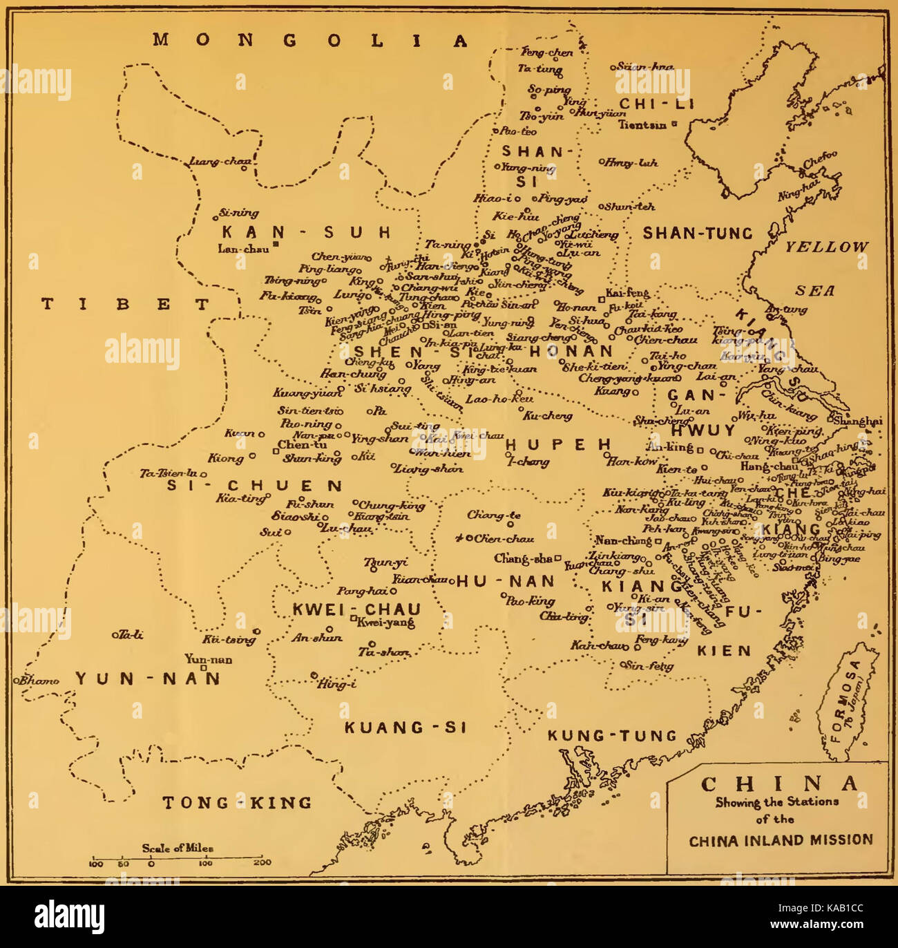 Chinese empire map hi-res stock photography and images - Alamy