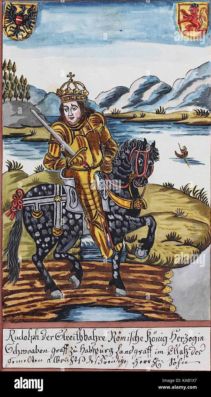 Rudolph I HRR Stock Photo - Alamy