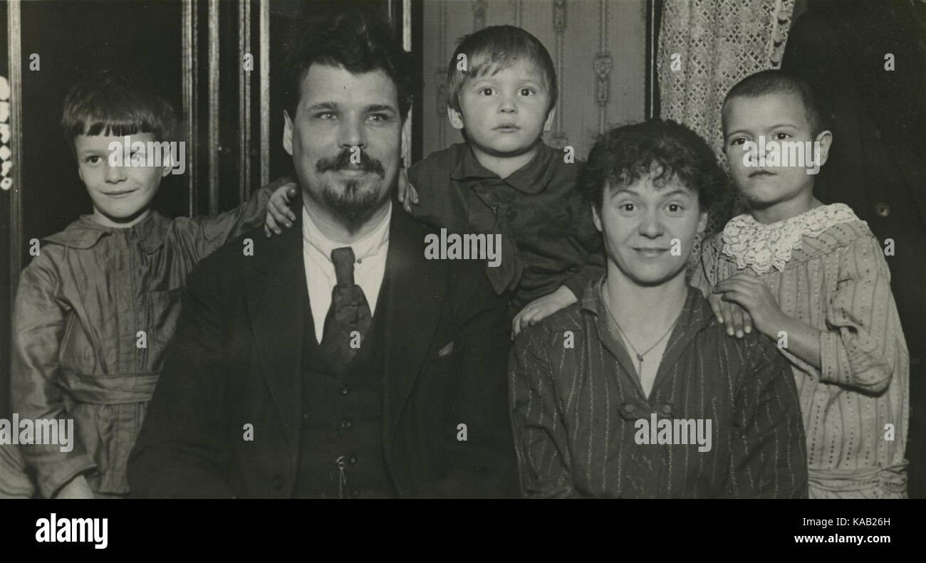 Sergei Trufanov and his family Stock Photo - Alamy