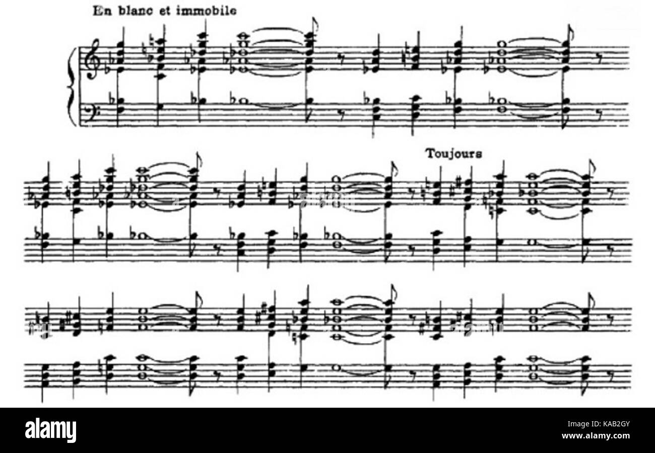 Modern music score Cut Out Stock Images & Pictures - Alamy