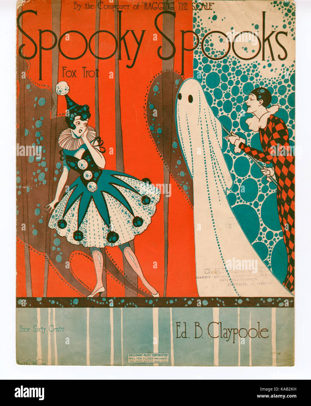 Spooky Spooks 1913 Stock Photo - Alamy