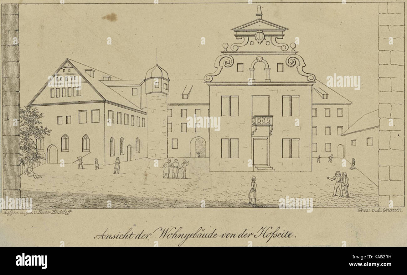 Schloss Stetten, a historic castle in the Remstal region of Germany ...