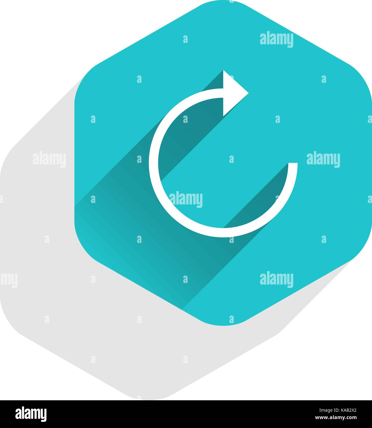 Spinning left arrow Stock Vector Images - Alamy