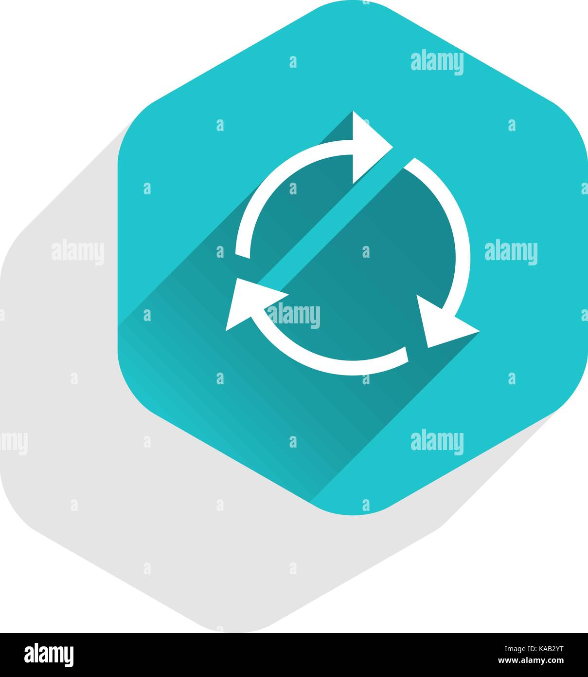 Spinning left arrow Stock Vector Images - Alamy