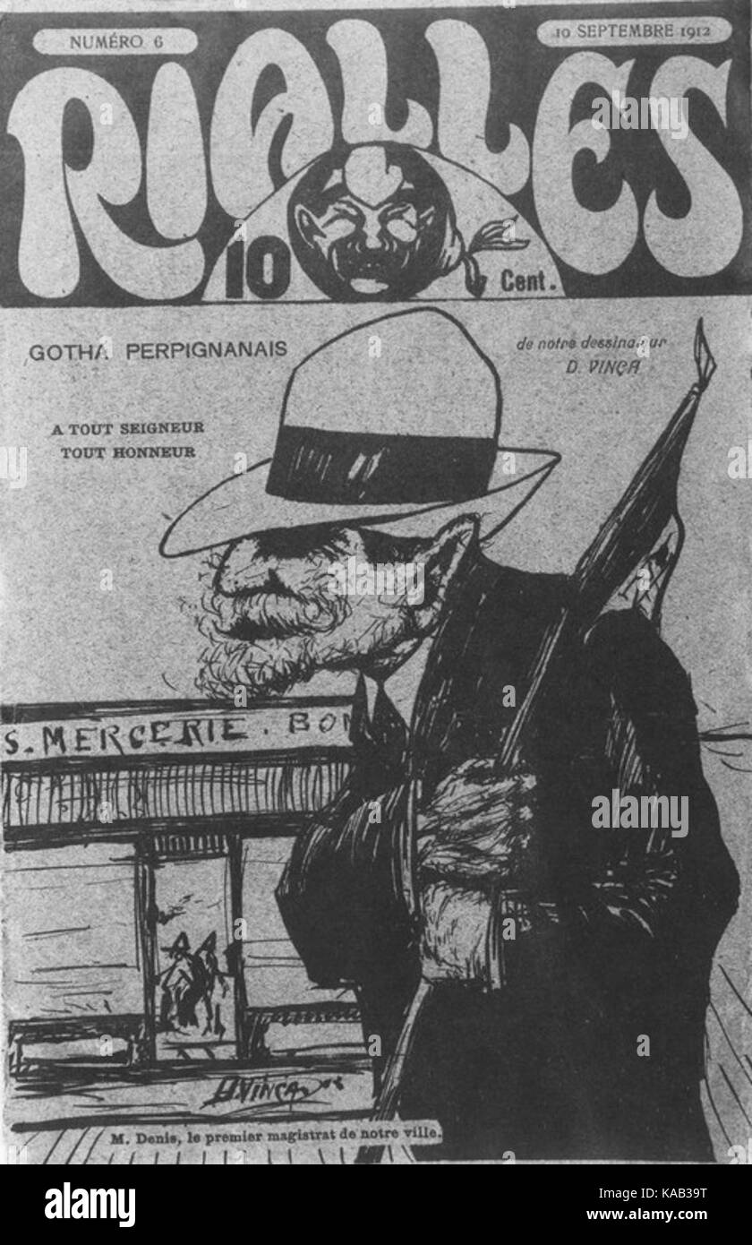 This image from September 1912 shows Joseph Denis, the mayor of ...