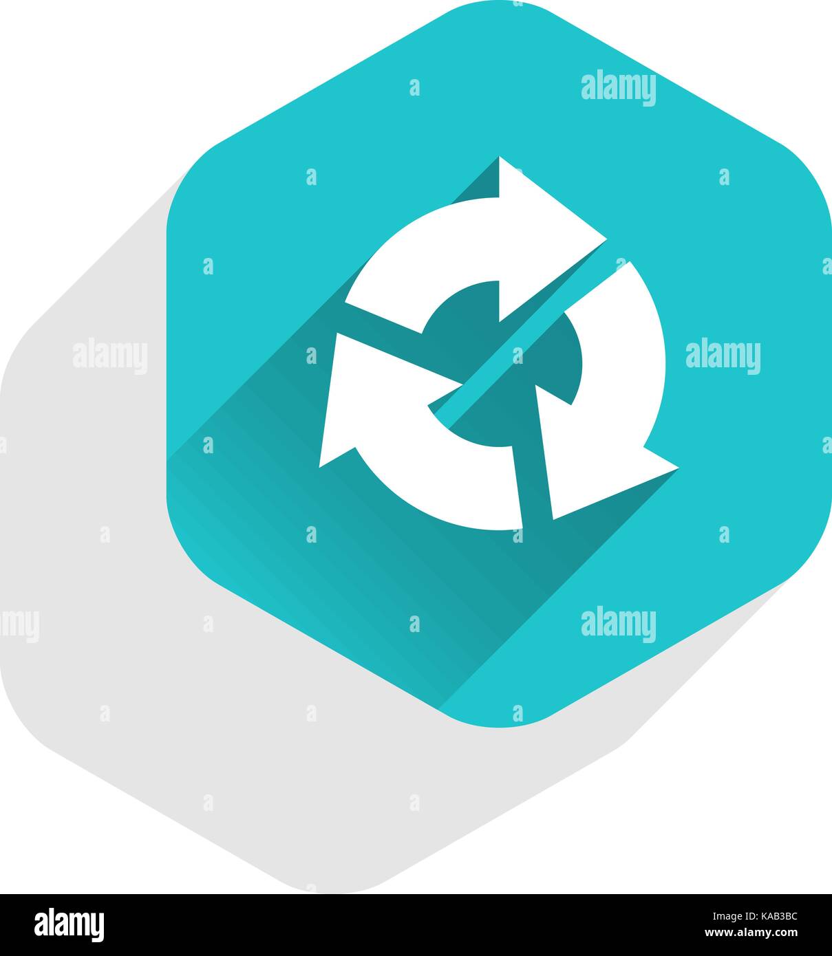 Spinning left arrow Stock Vector Images - Alamy