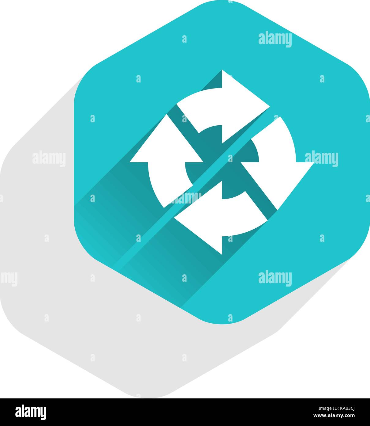 Spinning left arrow Stock Vector Images - Alamy