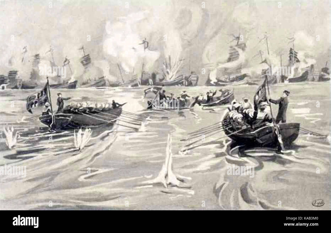 The Battle of Fatshan Creek Stock Photo - Alamy