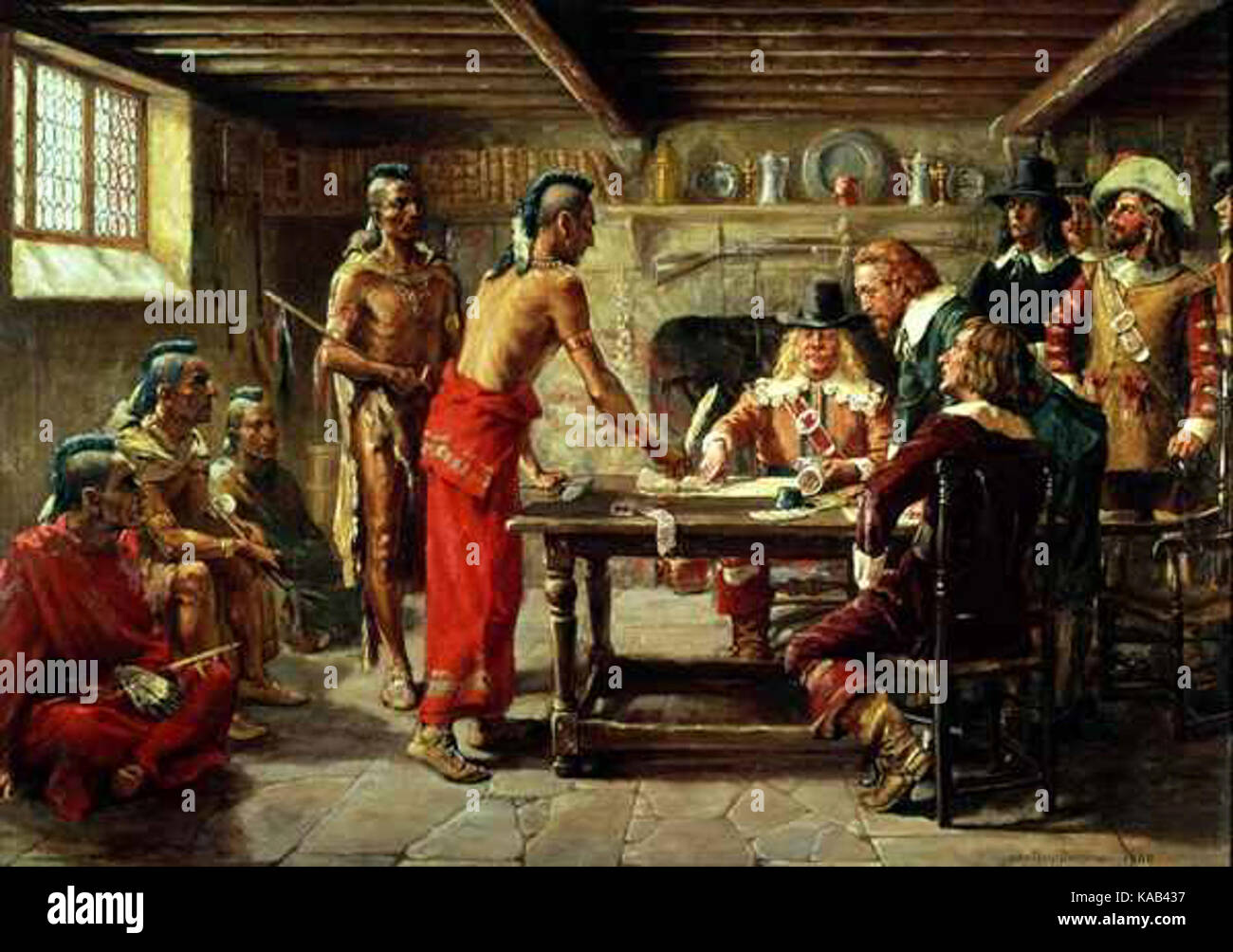 Map of native american tribes hi-res stock photography and images - Alamy