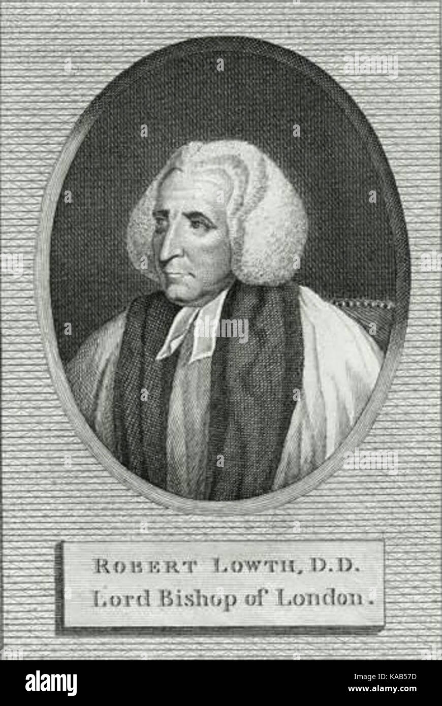 Robert lowth hi-res stock photography and images - Alamy