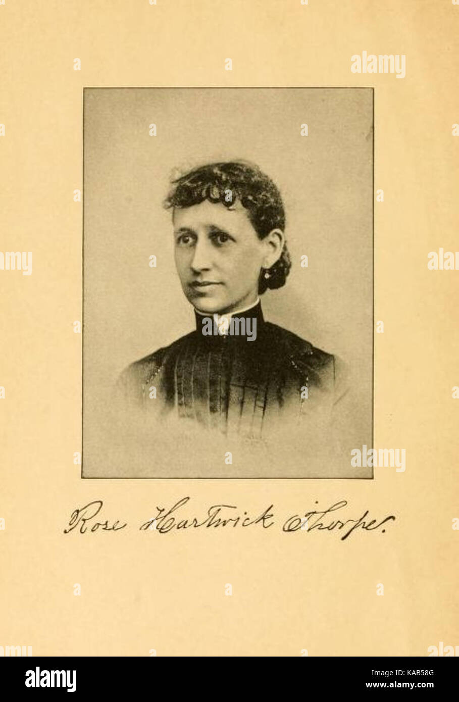 Rose Hartwick Thorpe, Ringing Ballads, 1887 Stock Photo - Alamy