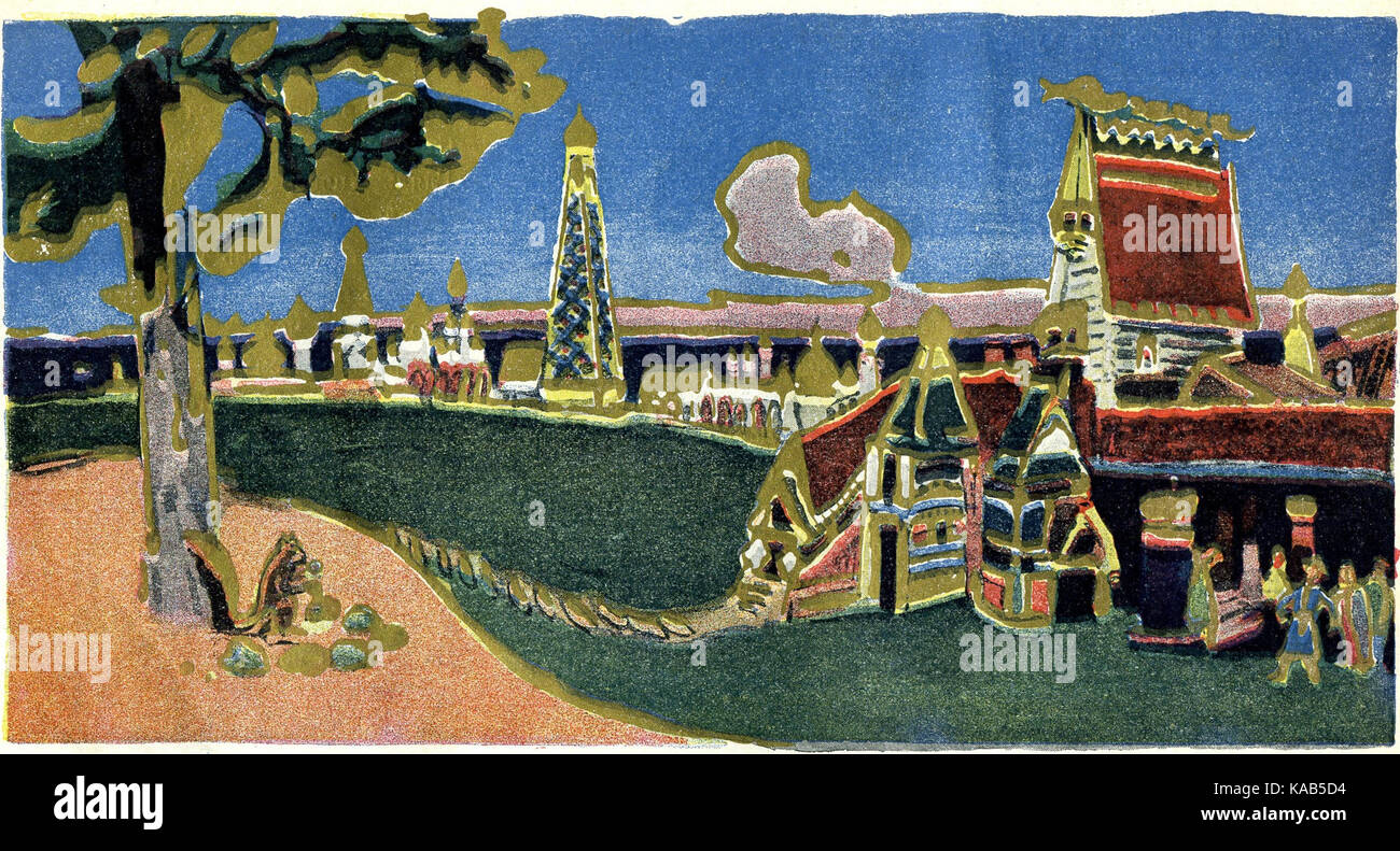 Tale of tsar Saltan (Malyutin) 14 Stock Photo - Alamy