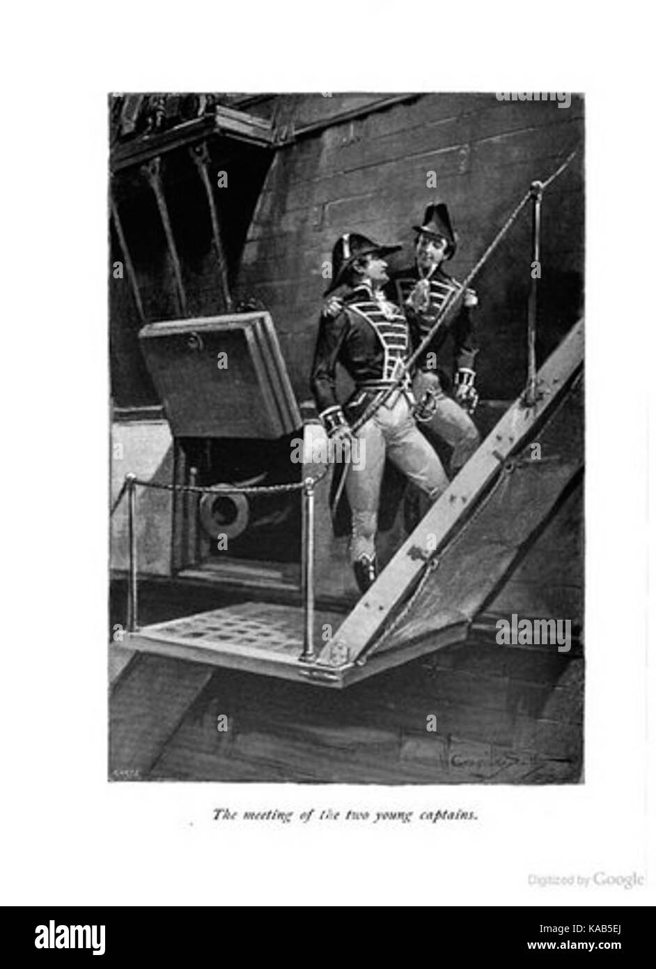 Stephen Decatur and Richard Somers Stock Photo - Alamy