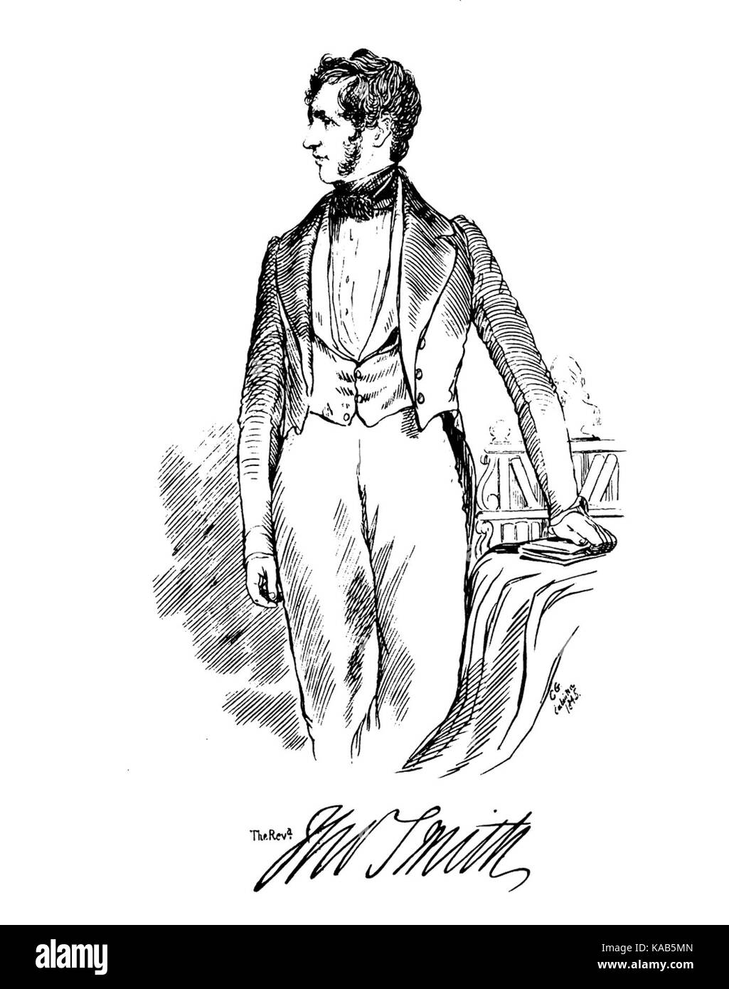 Rev Thomas Smith Stock Photo - Alamy