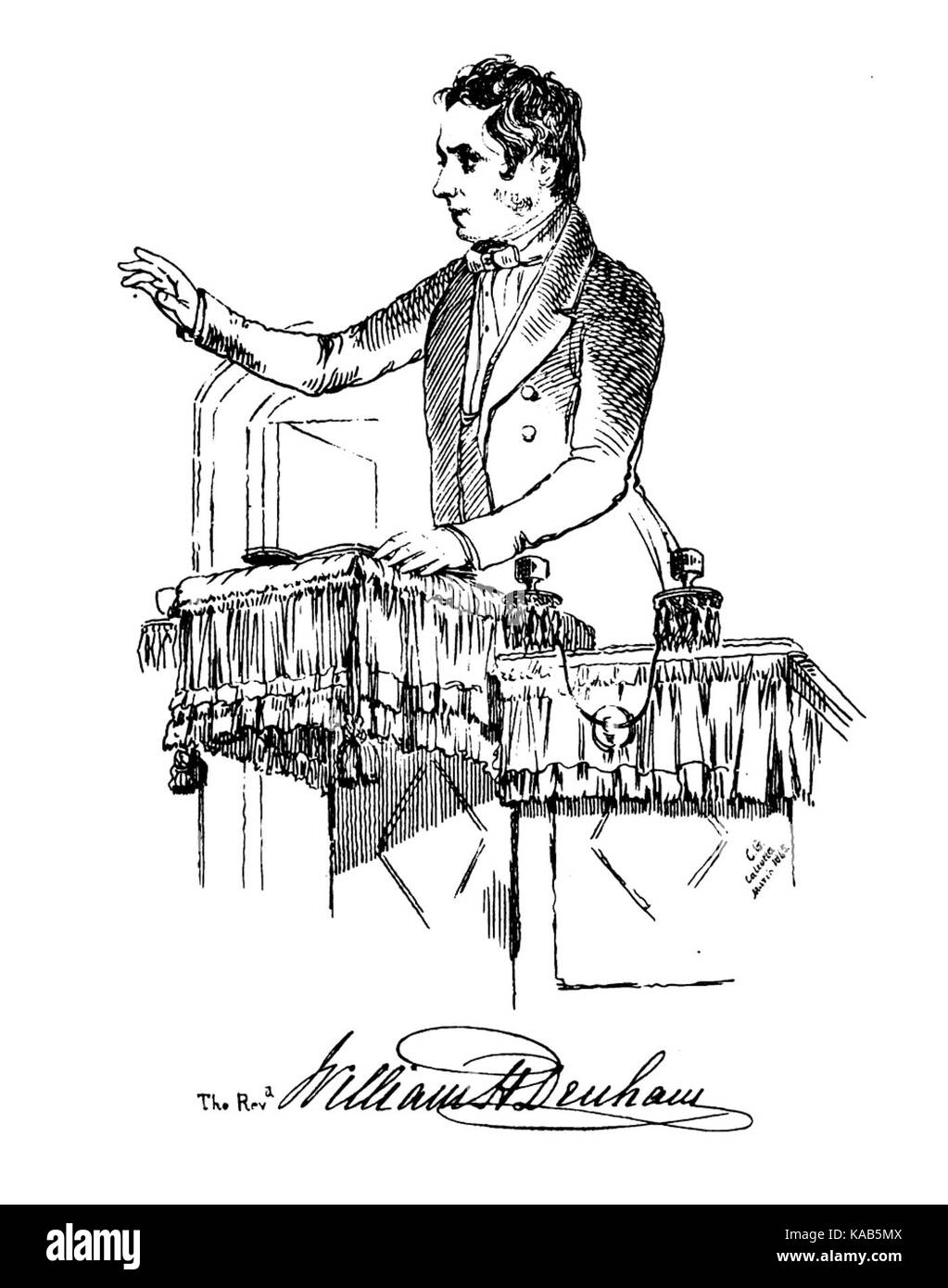 Rev W H Denham Stock Photo - Alamy