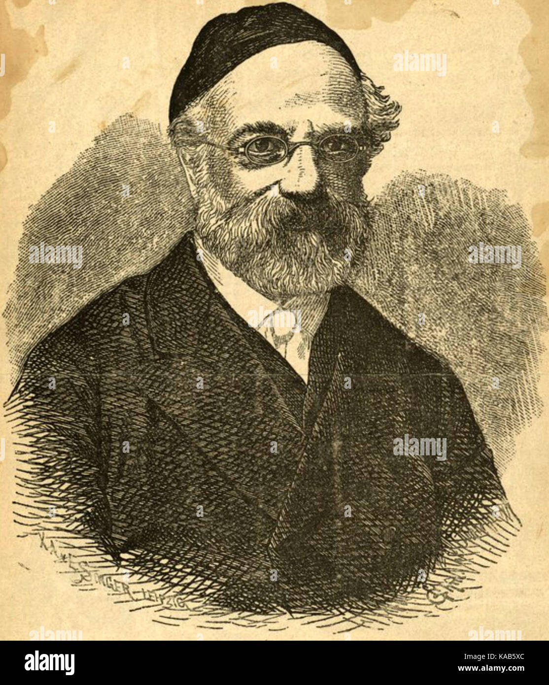 Samson Raphael Hirsch. E. Singer (Xylographische Anstalt) (FL12173340 ...