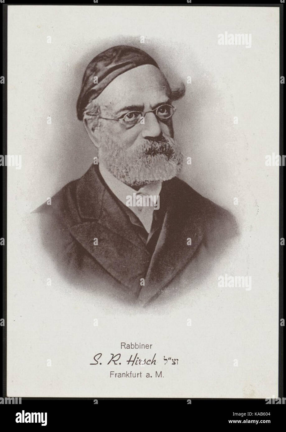 Samson Raphael Hirsch (FL12173334 Stock Photo - Alamy