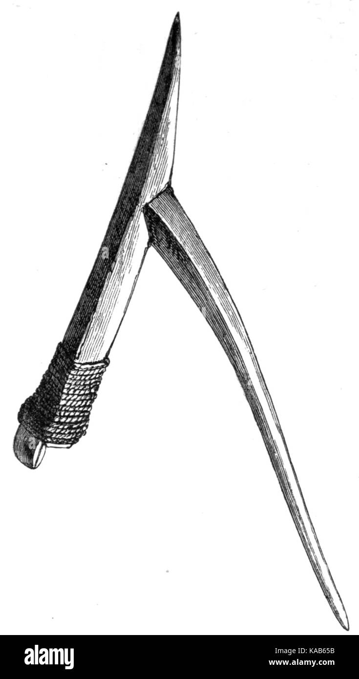 Shell Adze Torres Islands Stock Photo - Alamy