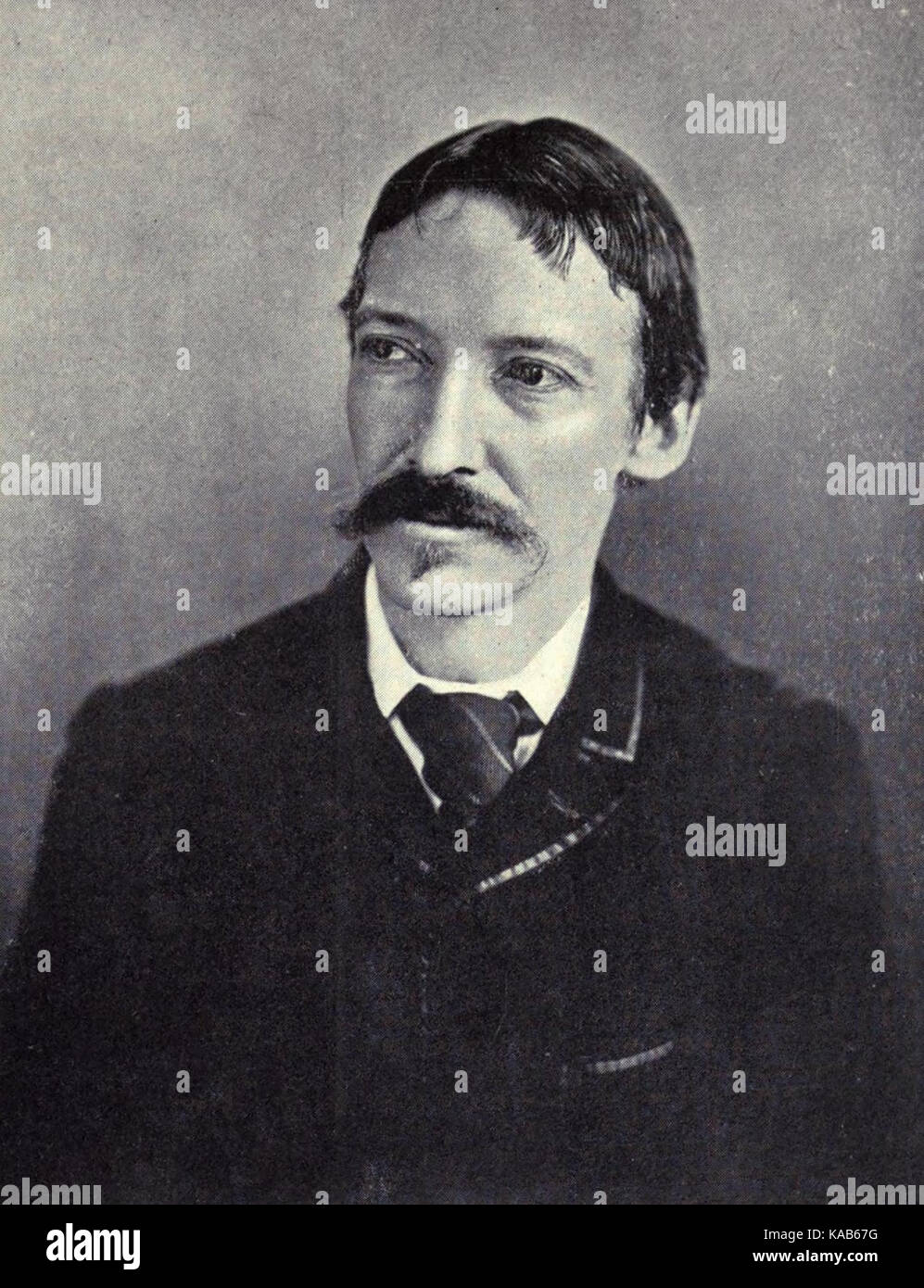 Robert Louis Stevenson's Photograph Stock Photo - Alamy