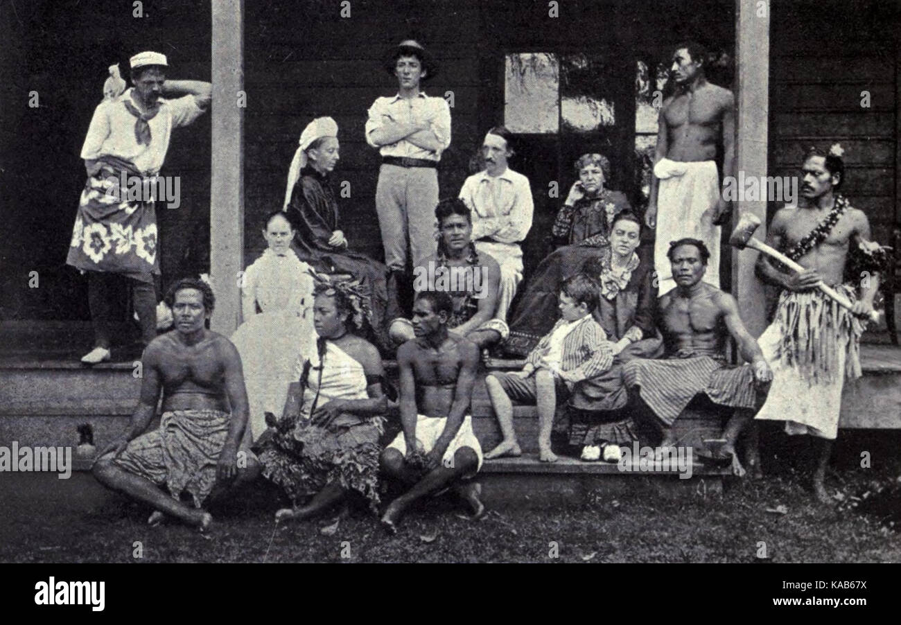 Robert louis stevenson samoa hi-res stock photography and images - Alamy