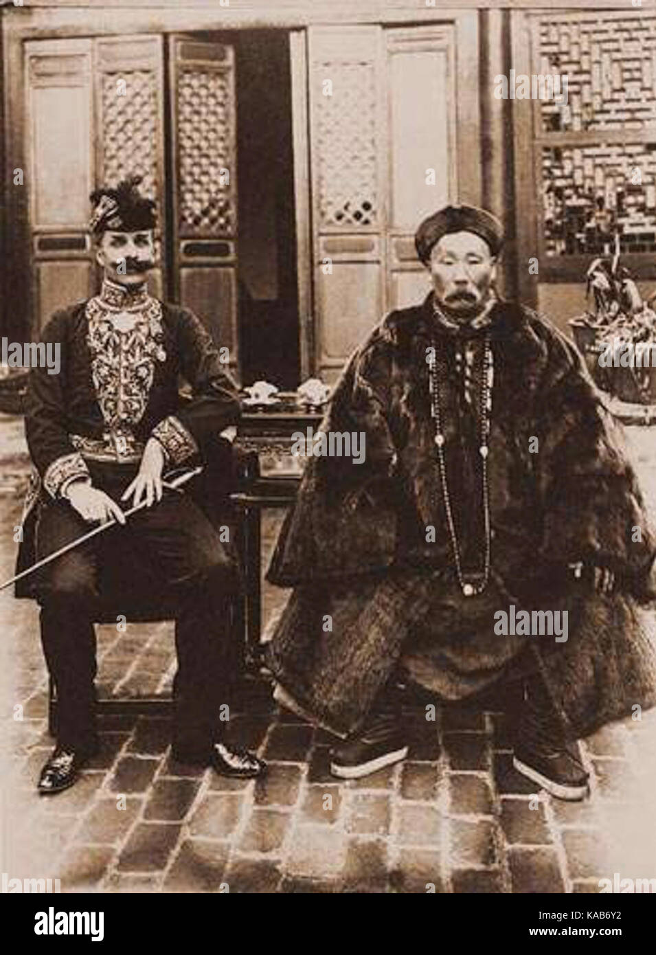 Su Yuanchun and Auguste francois Stock Photo - Alamy