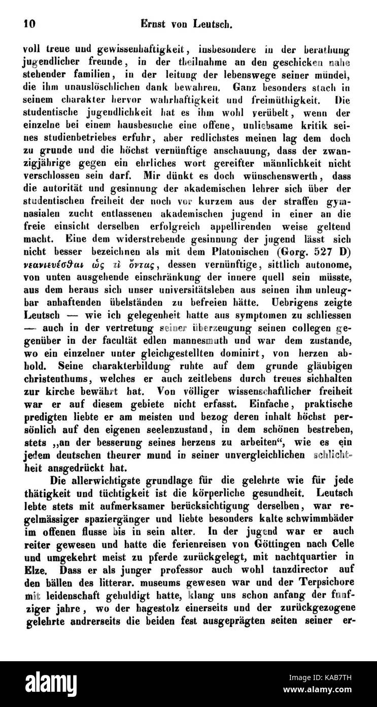 Schneidewin Leutsch 10 Stock Photo - Alamy