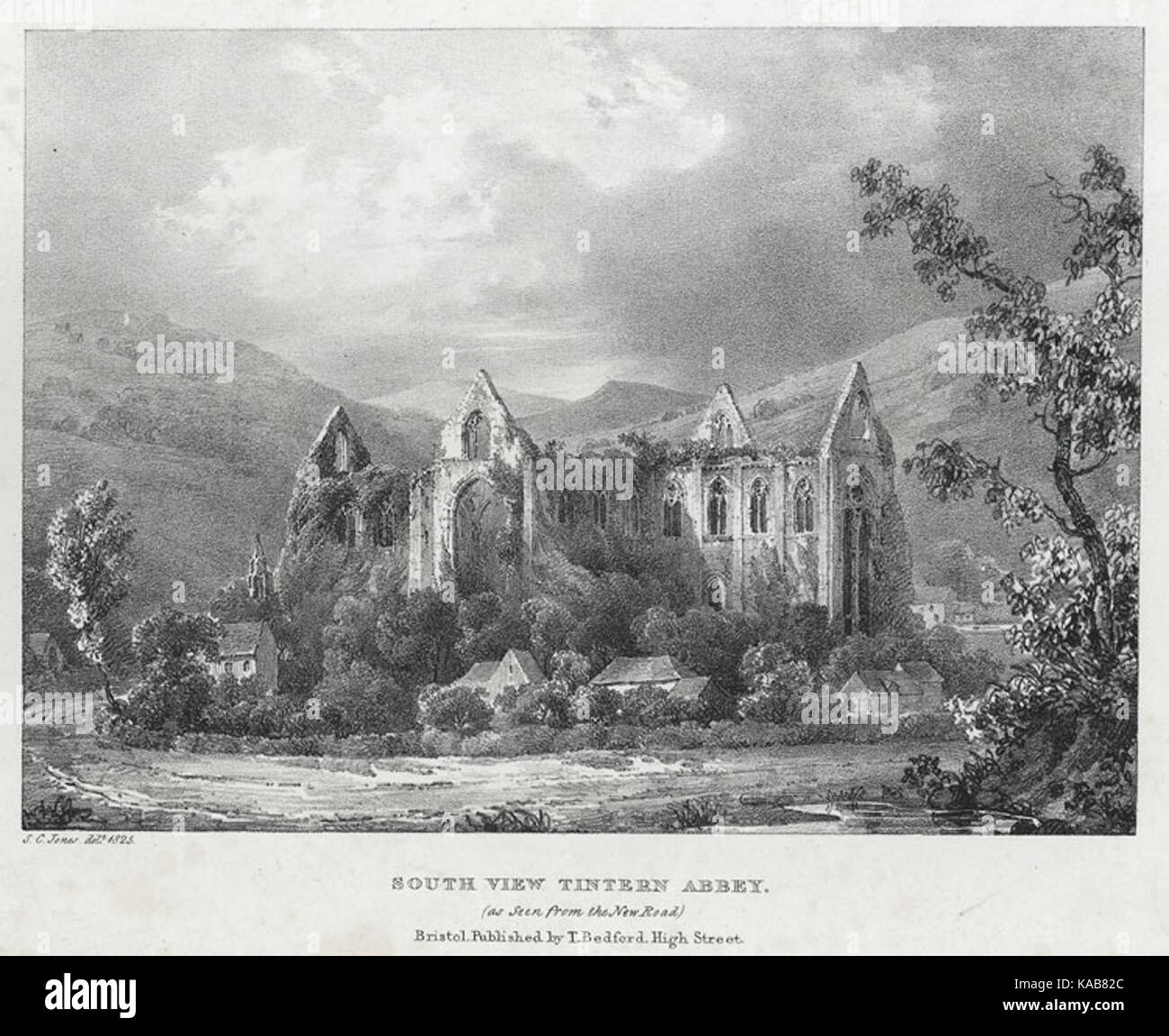 Tintern abbey painting hi-res stock photography and images - Alamy