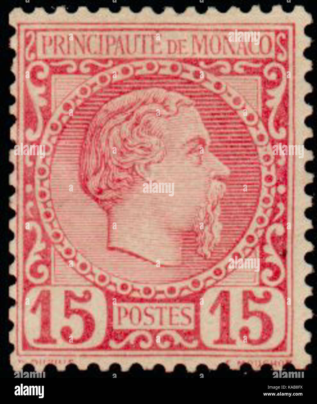 Stamp Charles III 15 Stock Photo - Alamy