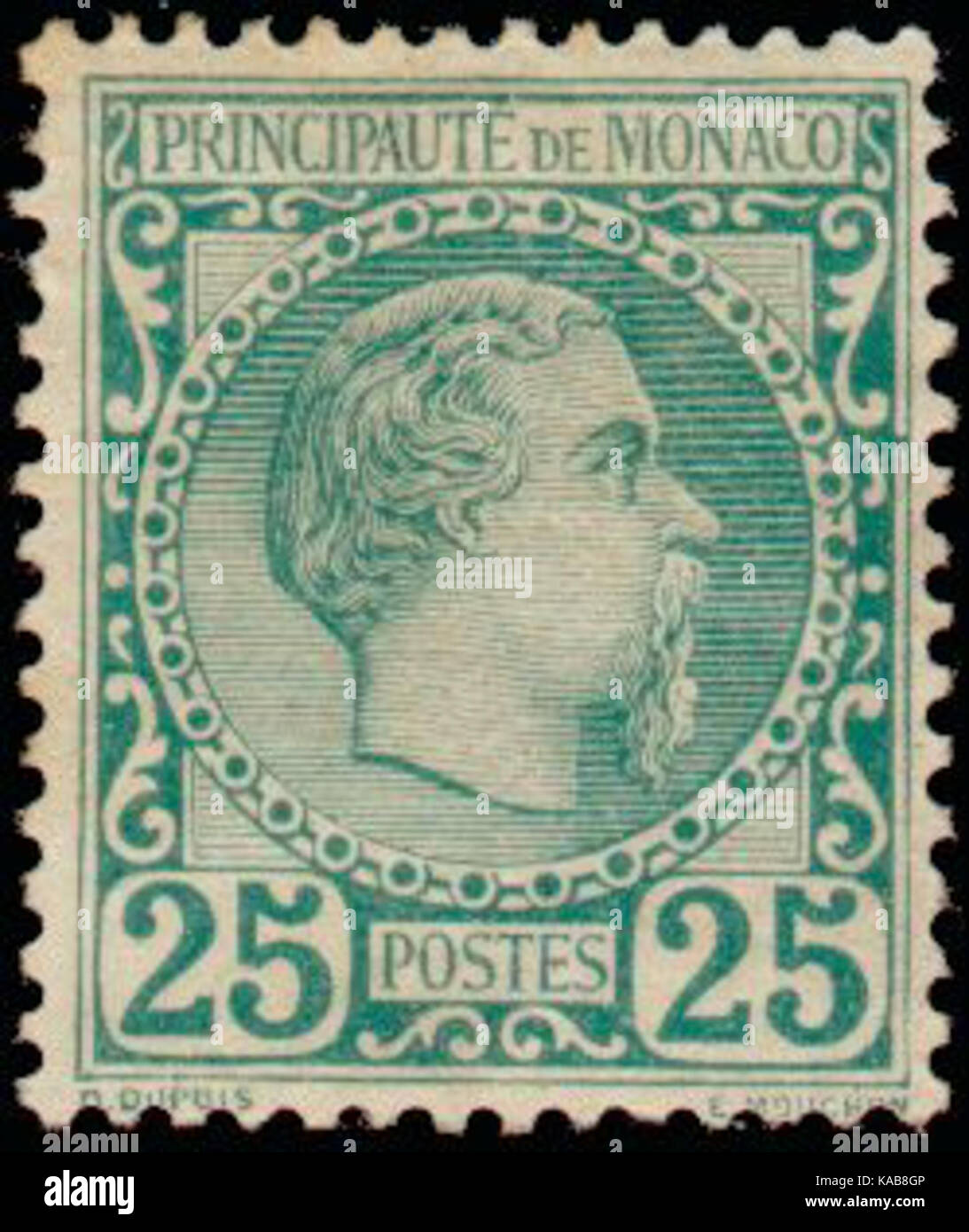 Stamp Charles III 25 Stock Photo - Alamy