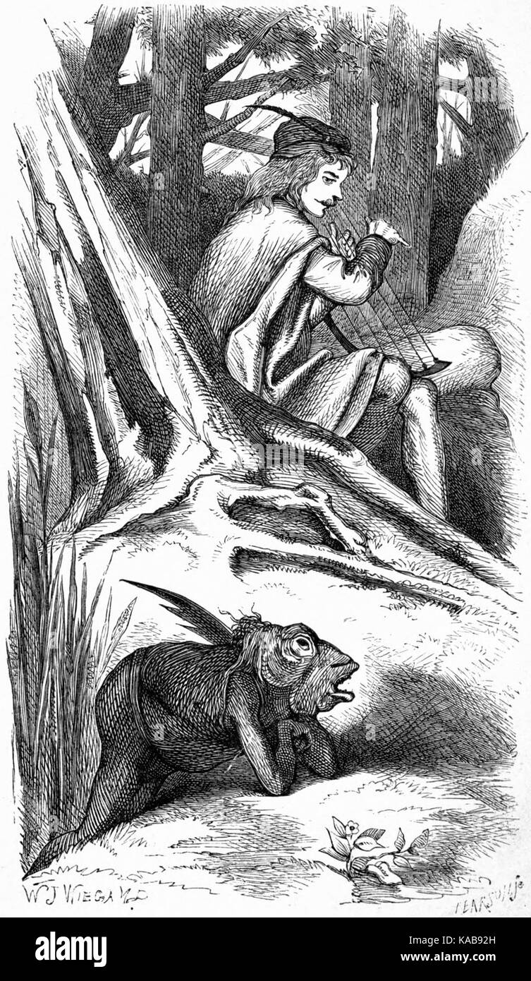 Sir Peter and the Ugly Sprite Stock Photo - Alamy