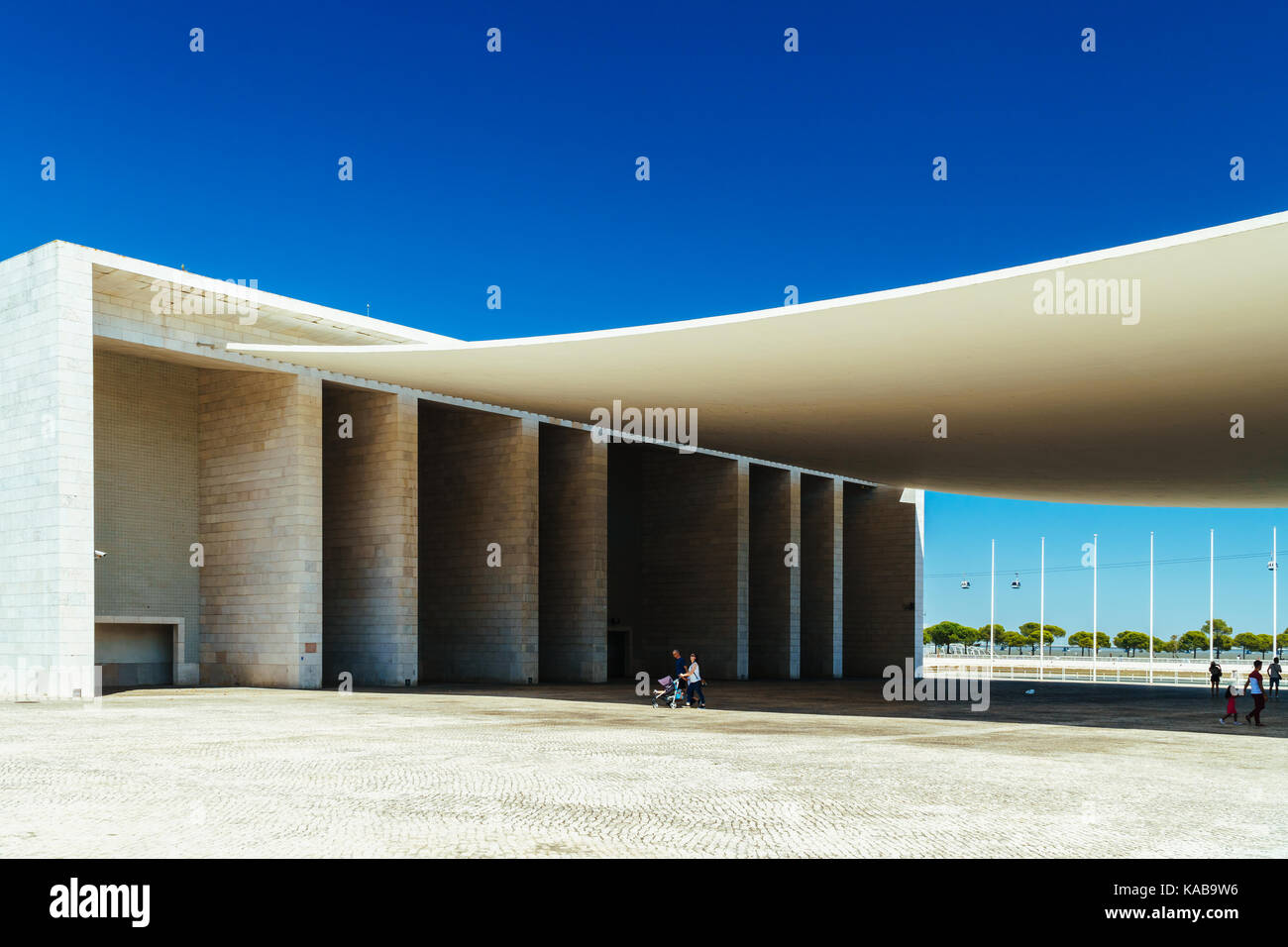 LISBON, PORTUGAL - AUGUST 10, 2017: Portuguese National Pavilion In ...