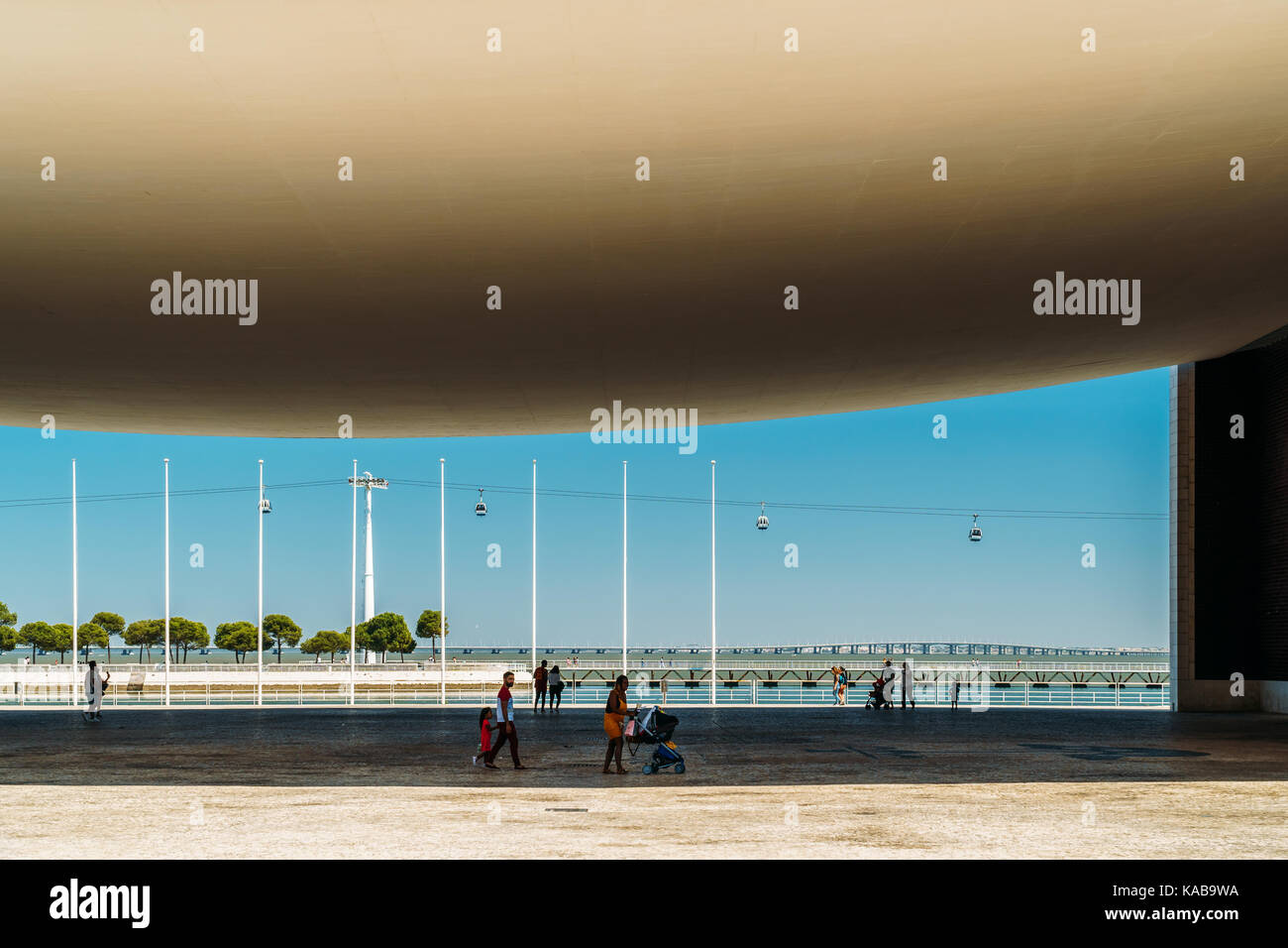 LISBON, PORTUGAL - AUGUST 10, 2017: Portuguese National Pavilion In ...