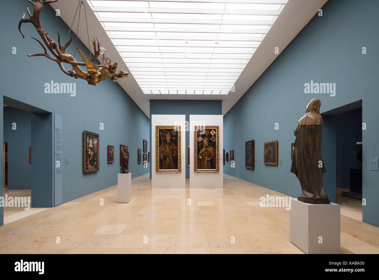 painting gallery, Germanisches Nationalmuseum, German National Museum ...
