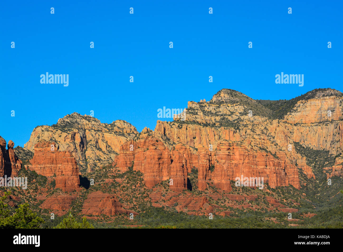 Towering landscape in Sedona Arizona Stock Photo - Alamy