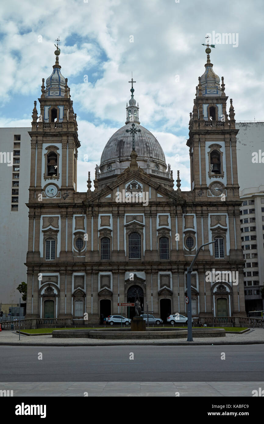 Candelária Church (building started 1775), Centro, Rio de Janeiro ...