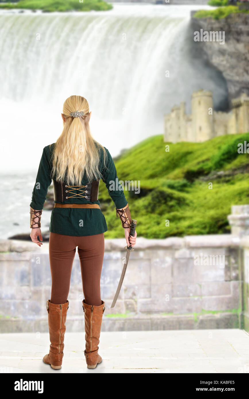 Fantasy creature with sword hi-res stock photography and images - Alamy