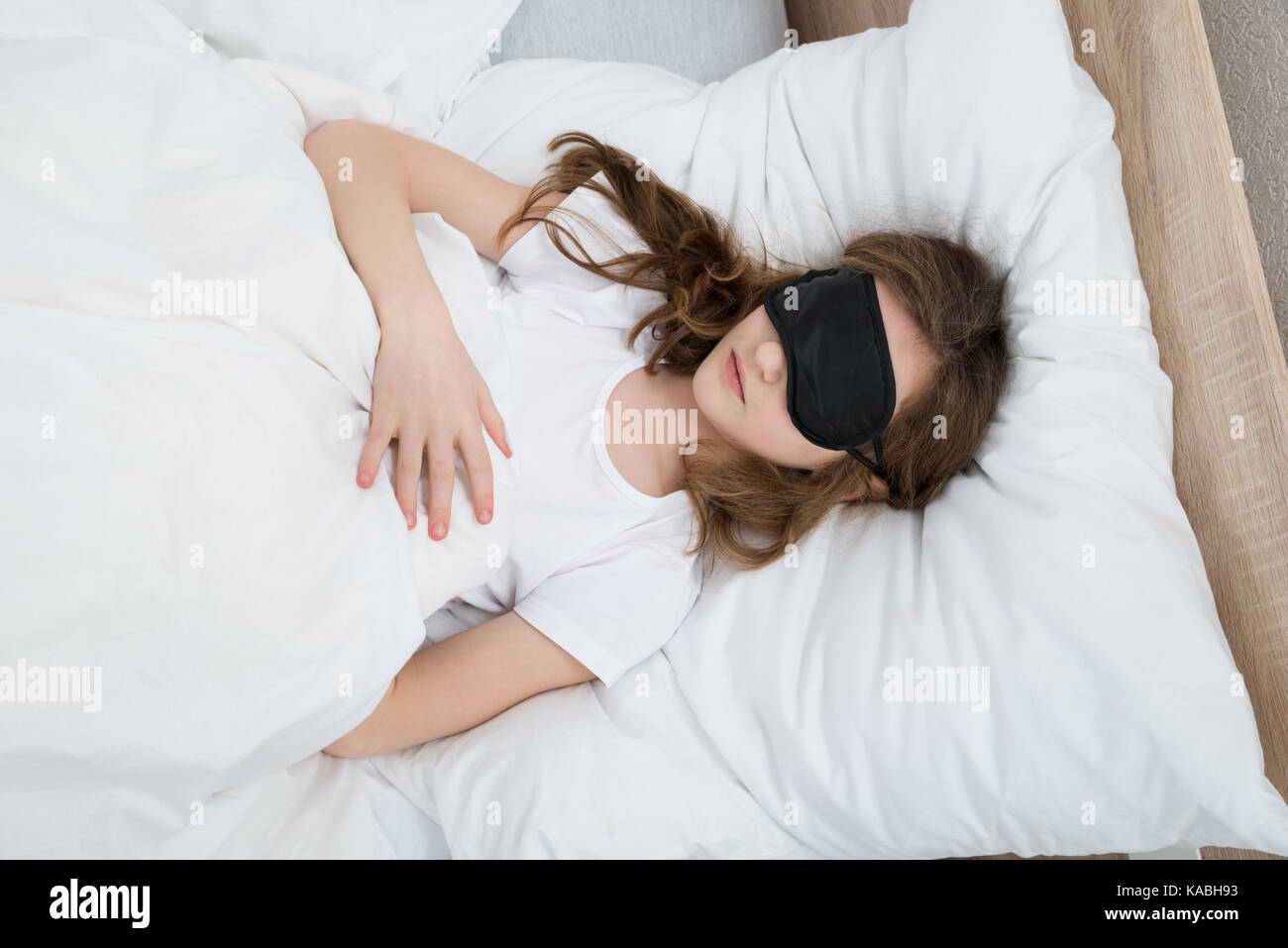 Girl mask in room hi-res stock photography and images - Alamy