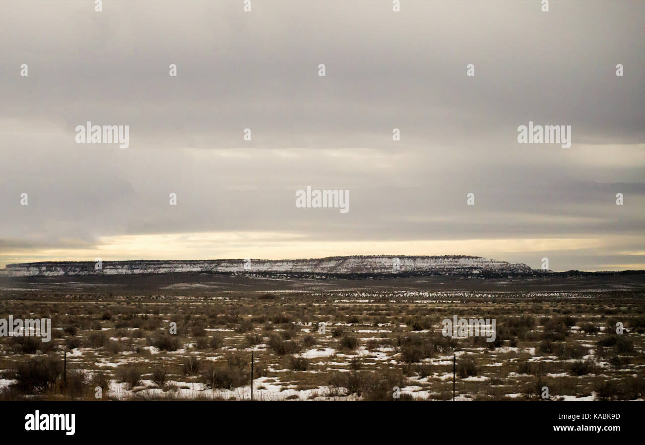 Snow covered plain hi-res stock photography and images - Alamy
